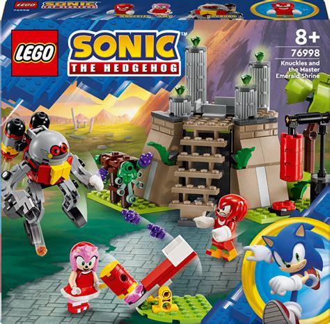lego sonic 76998 knuckles og master emerald templet på lager