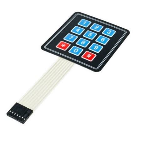 4x3 Matrix Keypad Available Online At Best Price Olelectronics