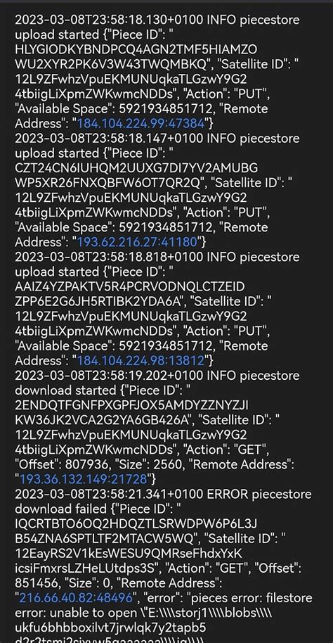 Often Falling Node Out Of The Network Troubleshooting Storj