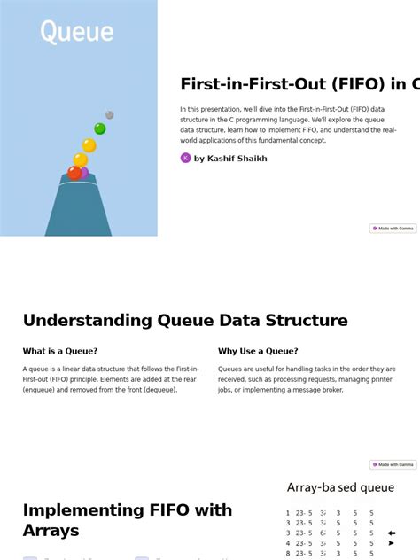 Fifo Queue Implementation In C Pdf Queue Abstract Data Type