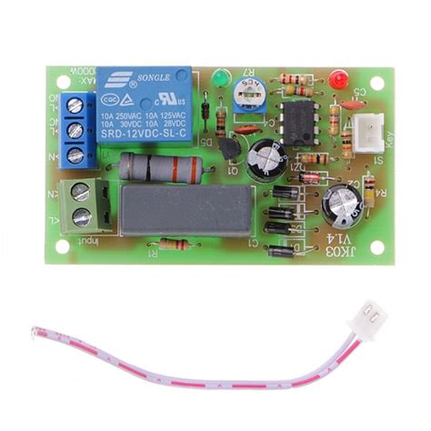 Ac 220v Trigger Delay Switch เปิดปิด Board Timer Relay Module Plc
