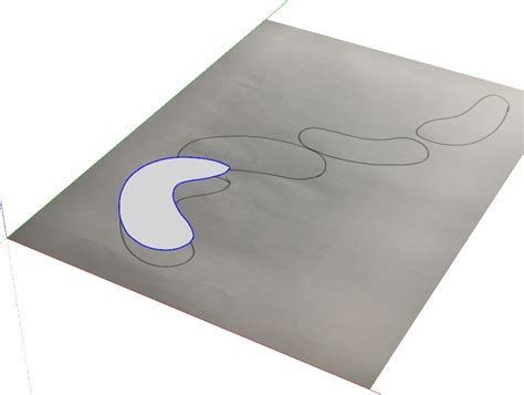 Easiest Way To Make Organic Shapes In Sketchup Sketchup Sketchup Community