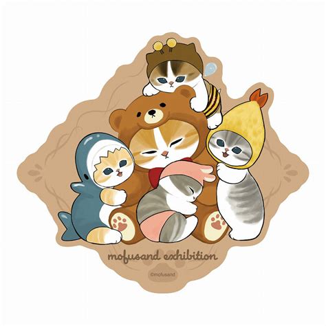 ステッカー | mofusandもふもふマーケット