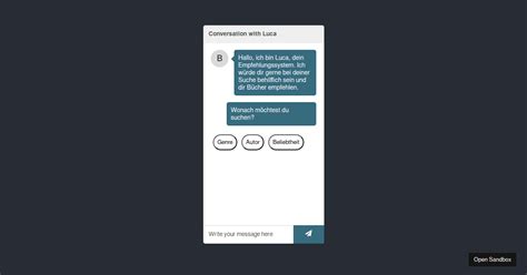 React Chatbot Kit Examples CodeSandbox