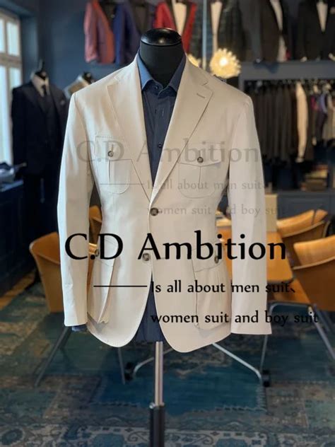 2023 빈티지 럭셔리 사파리 아이보리 벨트 재킷 2 피스 클래식 정장 And 블레이저 남성용 커스텀 가을 코트 Aliexpress