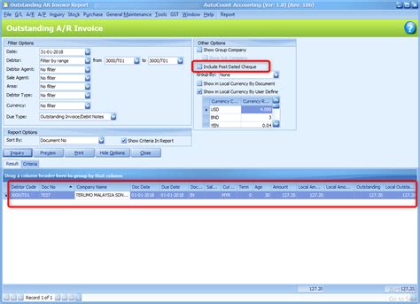 Troubleshooting Invoice Not Shown In Ar Outstanding Invoice Autocount Resource Center