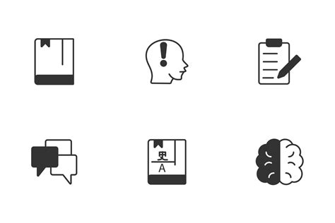 Translating And Interpreting Icons Set Translating And Interpreting Pack Symbol Vector