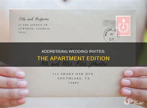 Addressing Wedding Invites The Apartment Edition Shunbridal