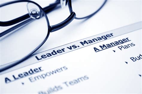 Difference Between A Leader And A Manager Milestone Academy
