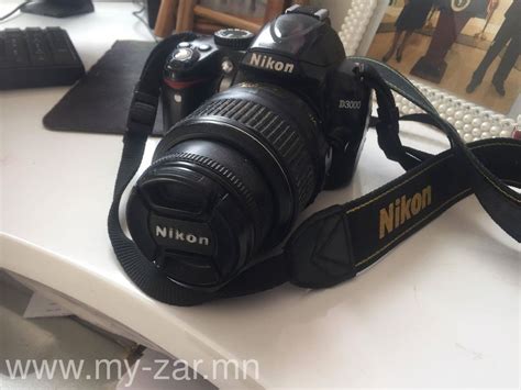 Nikon D3000 зургийн аппарат хямдхан зарна.