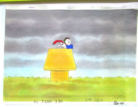 Snoopy Flying Ace Peanuts Dog Charles Schulz Original Animation