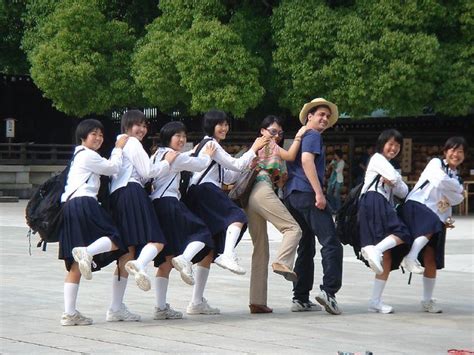 Crazy Schoolgirls Cheeks And Jeanne Flickr