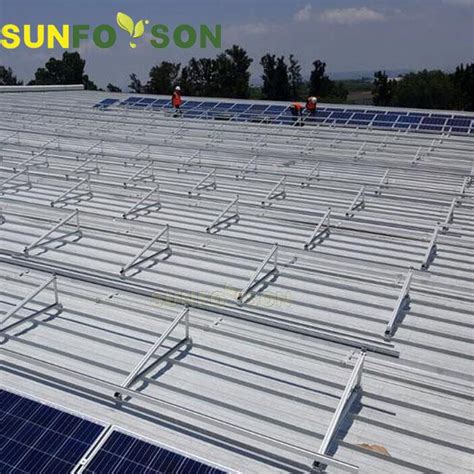 Solar System Pv Mounting Structure Installation
