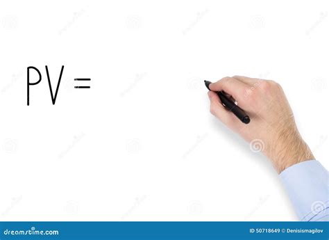 Drawing PV Calculation Stock Image Image Of Calculation 50718649