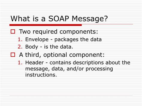 PPT SOAP Simple Object Access Protocol PowerPoint Presentation Free Download ID