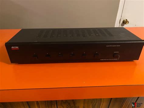 Adcom Speaker Selector Gfs 6 Photo 3072842 Us Audio Mart