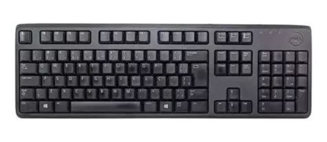 Teclado Dell Keyboard Abnt 2 Usb C Fio Kb 212 B Preto Novo Parcelamento Sem Juros