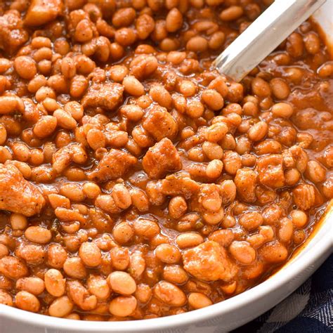 Easy Pork And Beans Recipe Slow Cooker Or Instant Pot Good Noms Honey