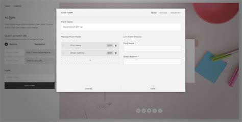 Creating A Cover Page In Squarespace