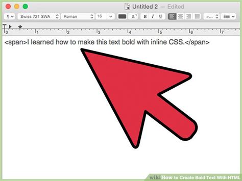 How To Create Bold Text With Html 9 Steps With Pictures