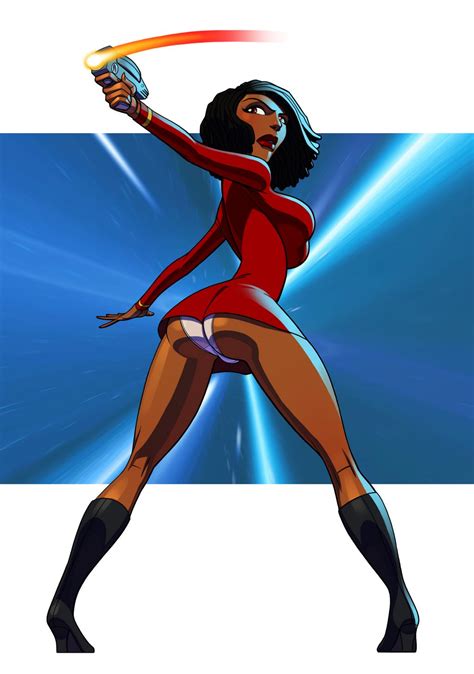 Rule 34 Aiming Weapon Ass Focus Black Boots Clothing Dark Skinned