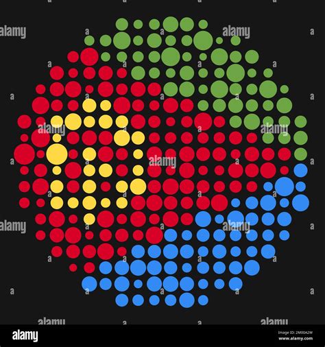 Eritrea Map Silhouette Pixelated Generative Pattern Illustration Stock Vector Image And Art Alamy