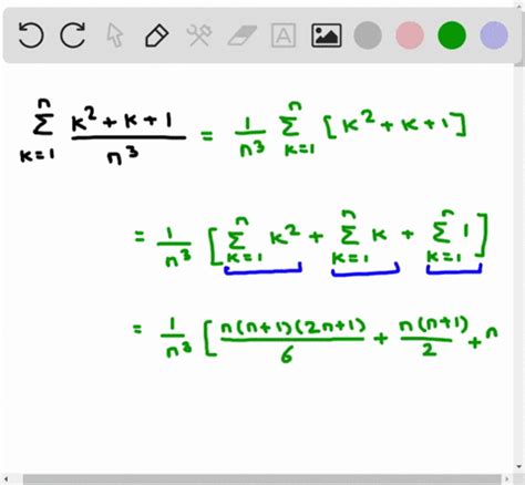 SOLVED Find A Formula For Each Of The Sums And Then Use These Formulas To Calculate Each Sum For