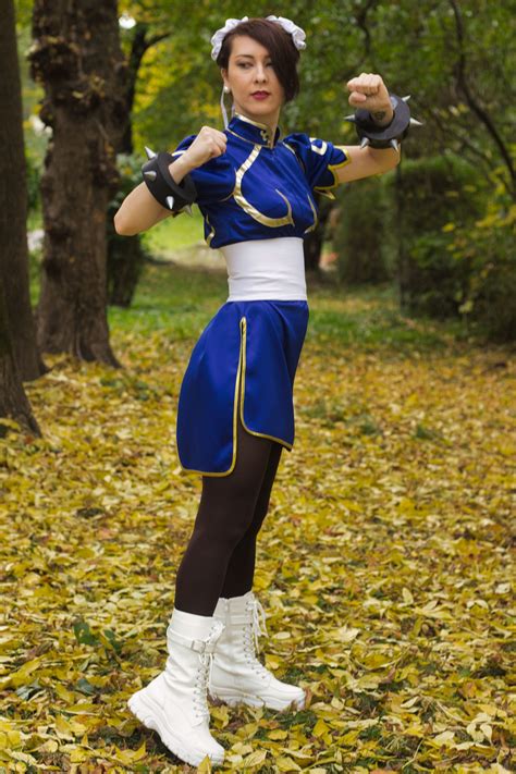 Chun Li Cosplay Costume From Street Fighter Adult Costume For Etsy