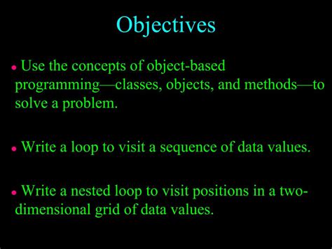 Ppt Advanced Java Unit 1 Chapter 5 Using Classes And Objects In Media