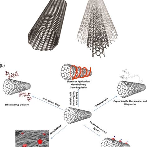 Structures Of Carbon Nanotubes And Their Field Of Use A Schematic Download Scientific