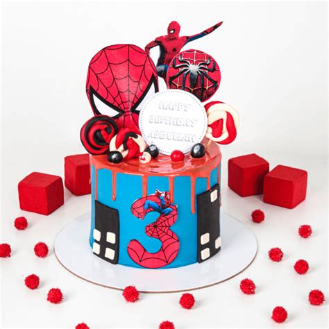 Amazing Spiderman Fondant Cake Isfahan Sweets