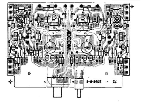 Vintage Hi Fi Audio Restorations Adcom Gfa 555 Power Amplifier
