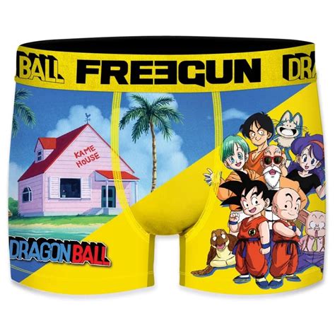 Freegun 6 Pack Of Dragon Ball Boxers For Men San Goku Tenkaichi Budokai
