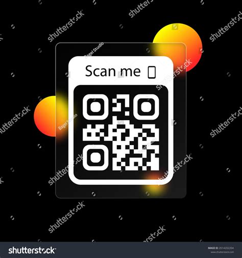 Scan Me Icon Qr Code Smartphone Stock Vector Royalty Free Shutterstock