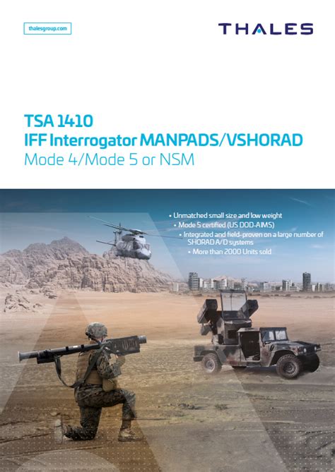 Iff Identification Thales Group