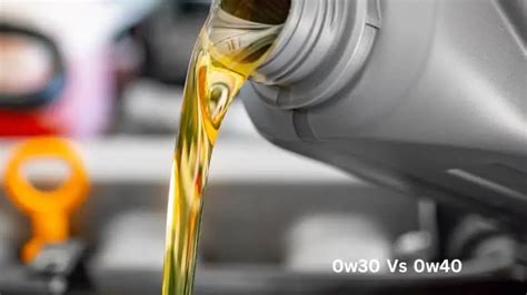 What's The Difference Between 0w30 Vs 0w40 Engine Oil - Take Your Oil