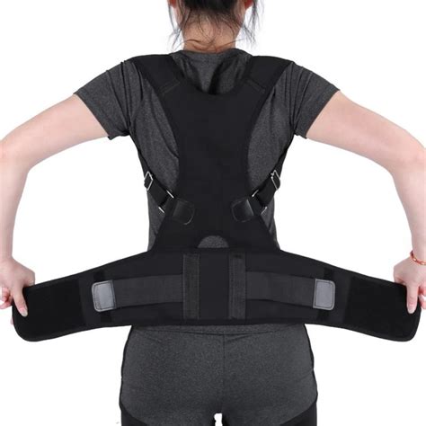 여성 남성 정형 외과 등 지원 벨트 자기 자세 교정기 자세 교정기 10 자석 코르셋posture Brace Correctorcorrect Posture