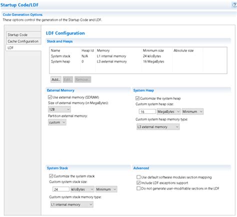 In ADSP With CCES How To Open DDR In Preload Core Code Q A ADSP SC X