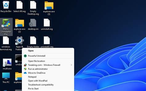 How To Add An Uninstall Shortcut To The Context Menu In Windows 1110