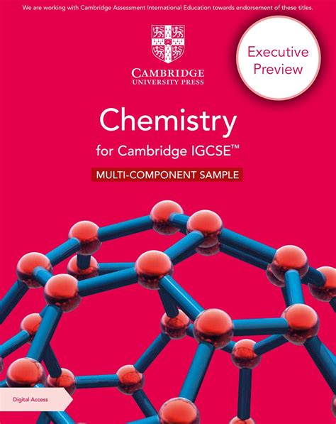 Igcse Chemistry Multi Component Sample By Cambridge International
