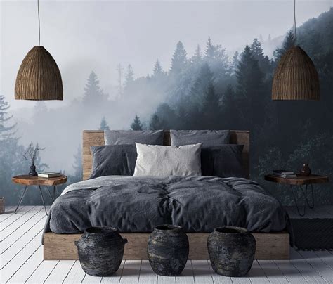 Купить Фотообои Лес в тумане арт 209122019 Artside