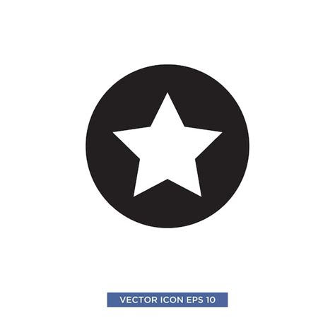 Premium Vector Star Icon Vector Illustration Template
