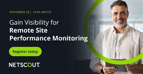 Netscout On Linkedin Gain Visibility For Remote Site Performance Monitoring