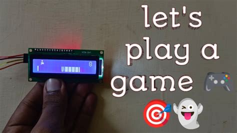 How To Make A Mini Game With Arduino Uno And 16x2 Lcd Display At Home 🎮🎯👻 Youtube