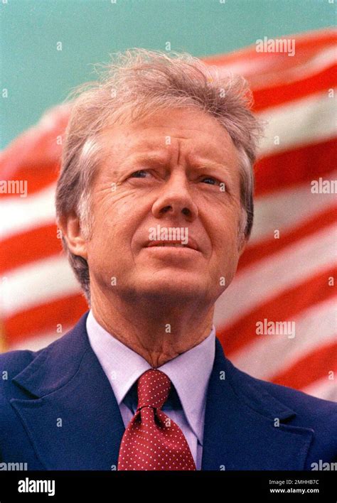 This Is An Official Portrait Of President Jimmy Carter Made In