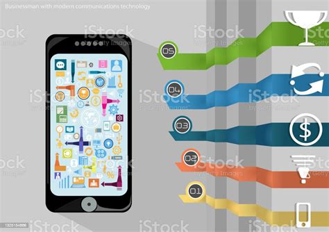 일러스트 비즈니스 디자인 아이디어와 개념은 창의성을 생각합니다 성공을 위해 계획 생각 검색 분석 의사 소통 혁신 기술 현대 0명에 대한 스톡 벡터 아트 및 기타 이미지