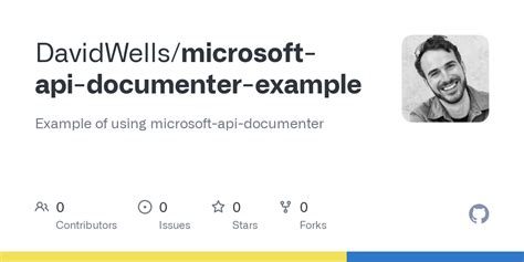 Github Davidwellsmicrosoft Api Documenter Example Example Of Using Microsoft Api Documenter