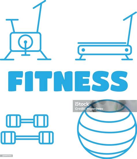 피트 니스 체육관 운동 장비입니다 피트 니스 벡터 아이콘 강철에 대한 스톡 벡터 아트 및 기타 이미지 강철 경쟁 공 스포츠 장비 Istock