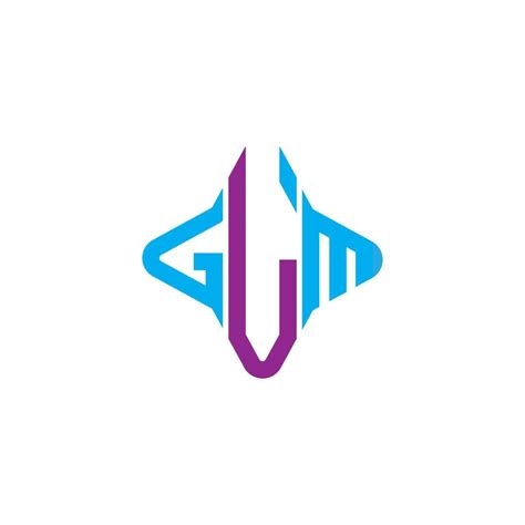 Glm Letter Logo Creative Design With Vector Graphic 7927460 Vector Art