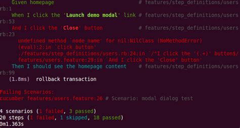 Javascript Testing With Cucumber Capybara Poltergeist Phantomjs And